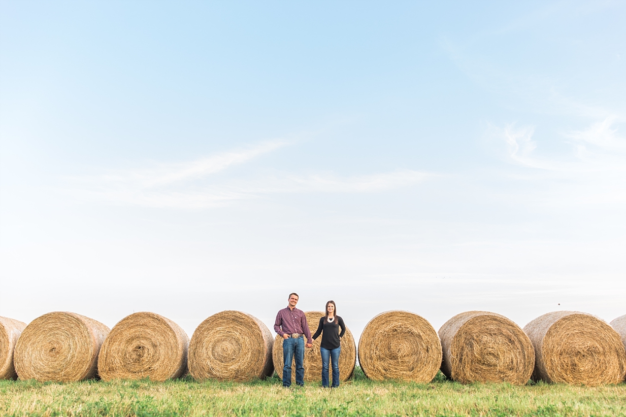 Minnesota Family Farm Engagement Photos - Tyler & Kara