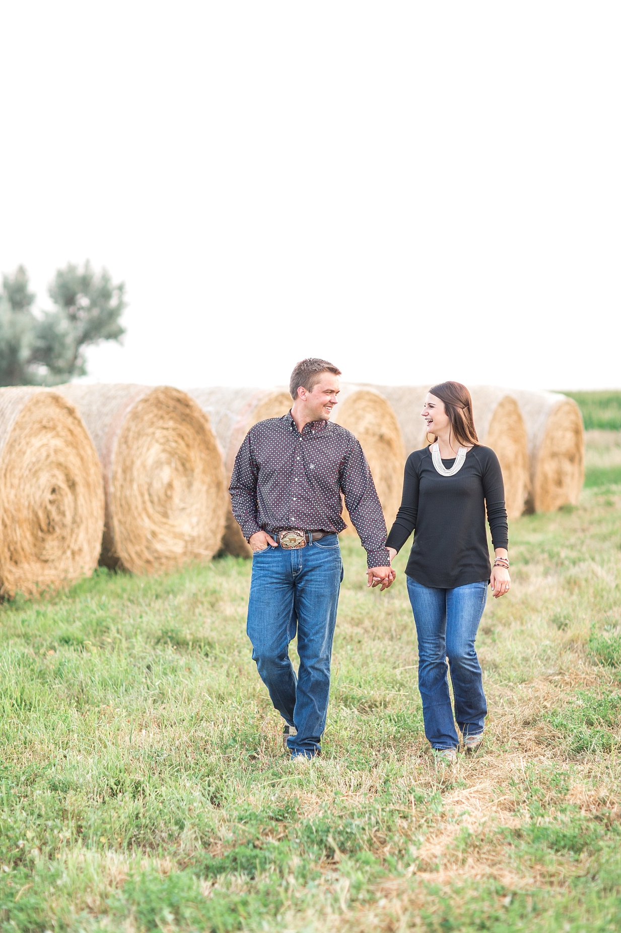 Minnesota Family Farm Engagement Photos - Tyler & Kara