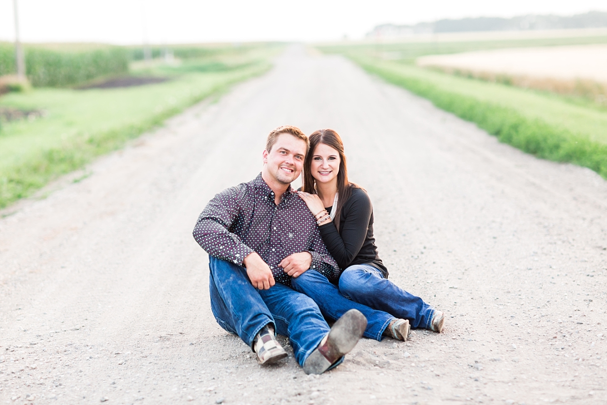 Minnesota Family Farm Engagement Photos - Tyler & Kara