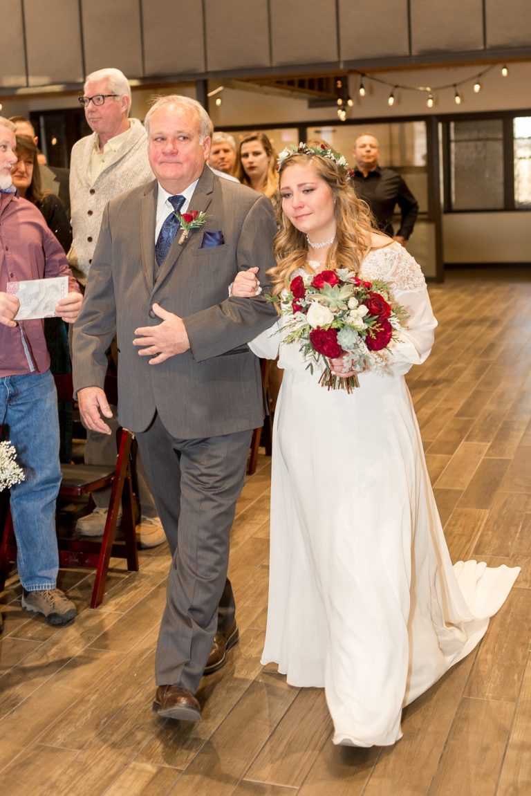 Sanctuary Event Center Downtown Fargo Wedding Photo Abby Anderson