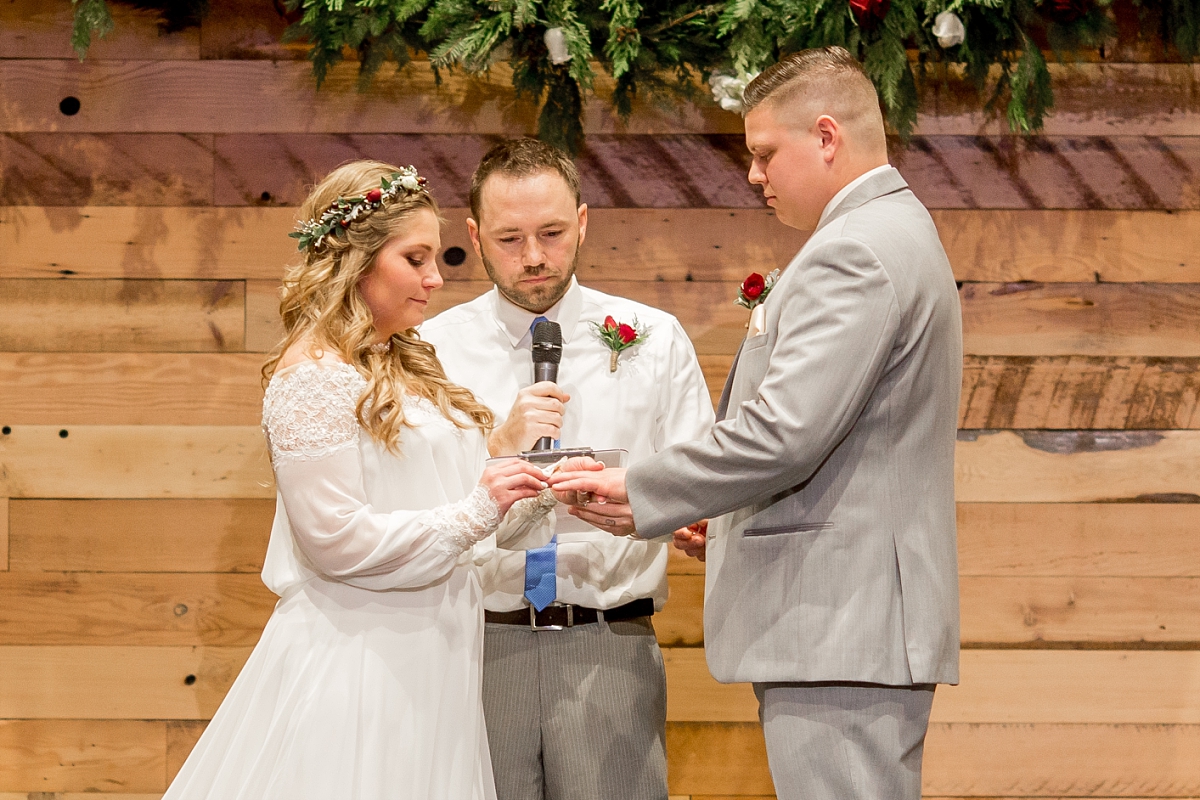 Sanctuary Event Center Downtown Fargo Wedding Photo Abby Anderson