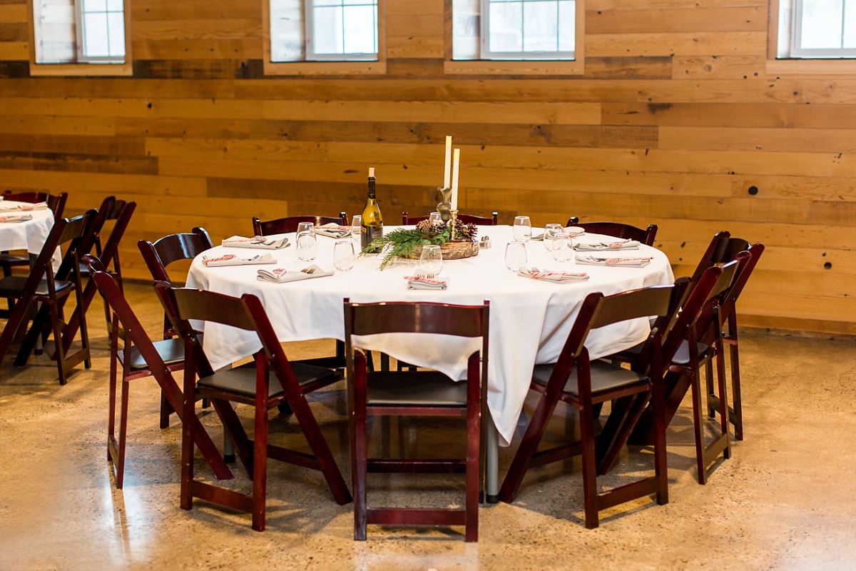 Sanctuary Event Center Downtown Fargo Wedding Photo Abby Anderson